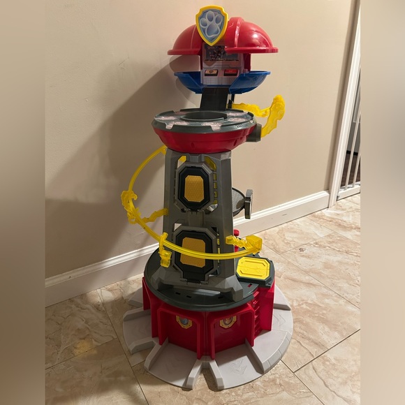 Nickelodeon | Toys | Paw Patrol Mighty Lookout Tower Includes Clips For ...